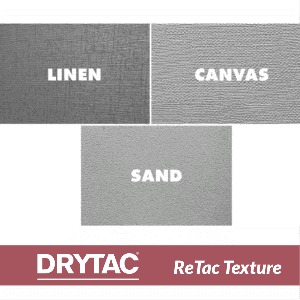 ReTac Textures adds depth and visual appeal to wall graphics